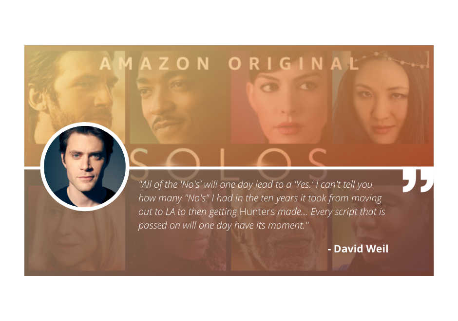 Write On with 'Solos' Creator and Writer David Weil