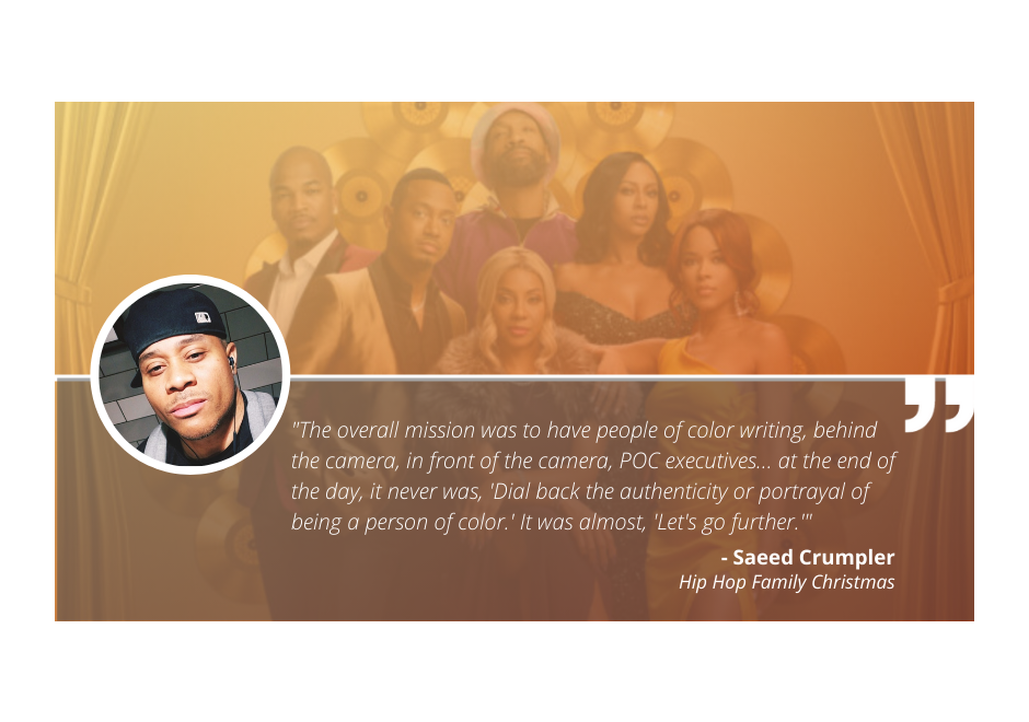 Write On with ‘Hip Hop Family Christmas’ Co-Writer Saeed Crumpler – Part I