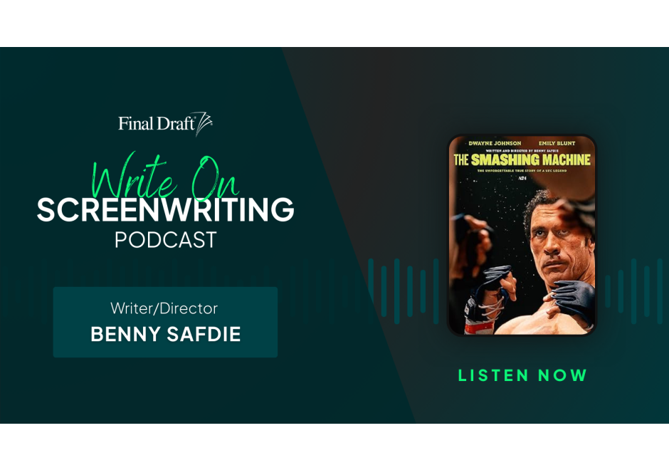 Write On: Writer/Director Benny Safdie - 'The Smashing Machine'